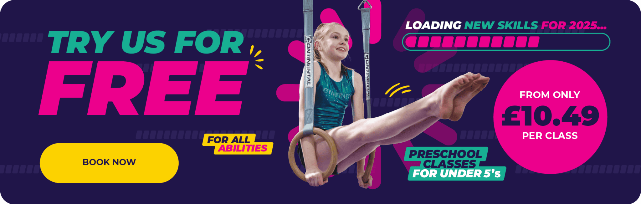 Wandsworth Kids Gymnastics, Dance & Ninja Club | Gymfinity Kids