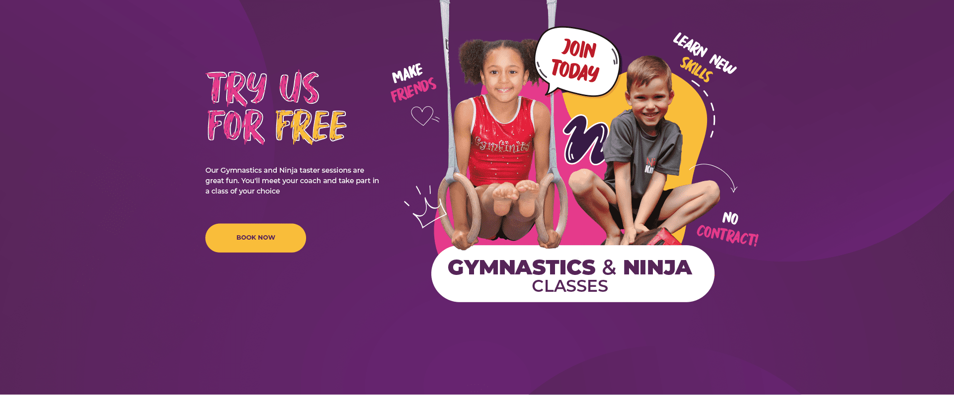 Gymnastics For Kids - Join Our Clubs & Classes | Gymfinity Kids