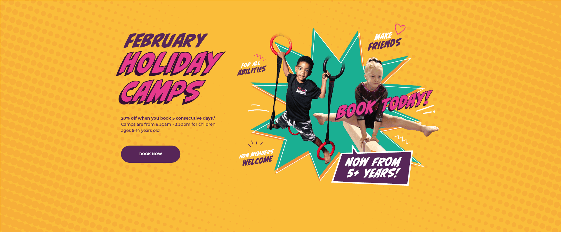 Gymnastics For Kids - Join Our Clubs & Classes | Gymfinity Kids