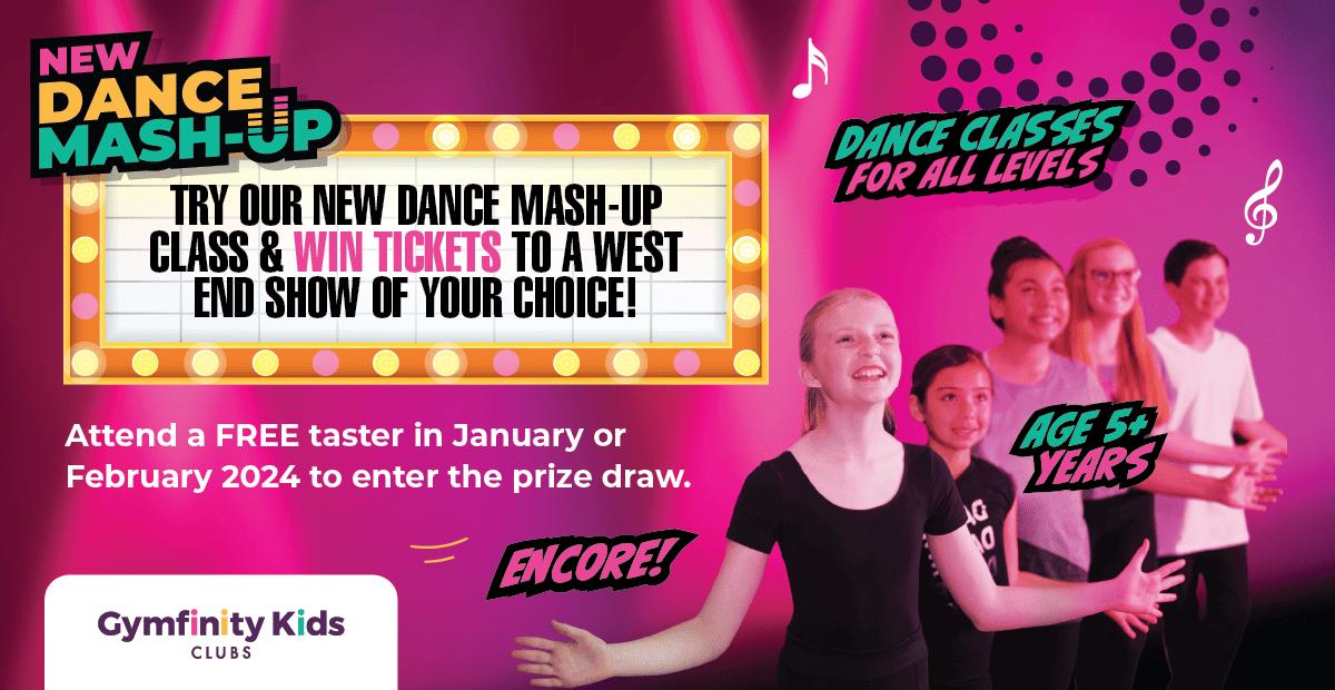 Introducing: NEW Dance Mash-Up - Gymfinity Kids Ltd